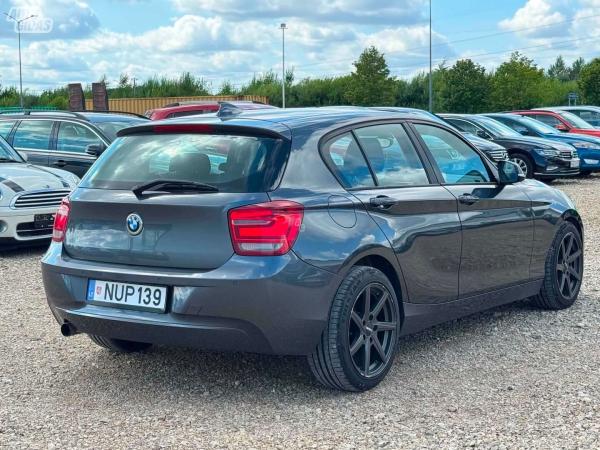 Pelēks BMW 116 2012 Šauļi, ar dzinēja tilpumu 1.60 L un nobraukumu 218 tūkst. km par 5500 €, foto 4 vietnē AUTOMOTO.COM.LV