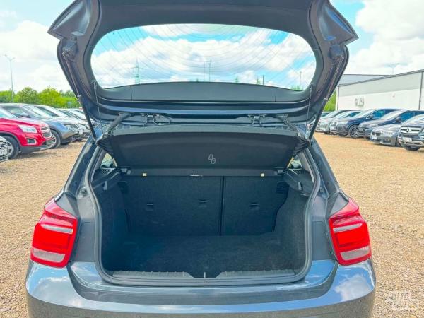 Pelēks BMW 116 2012 Šauļi, ar dzinēja tilpumu 1.60 L un nobraukumu 218 tūkst. km par 5500 €, foto 6 vietnē AUTOMOTO.COM.LV