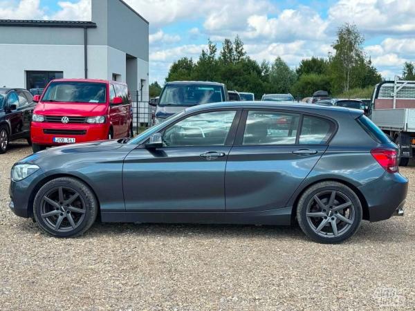 Pelēks BMW 116 2012 Šauļi, ar dzinēja tilpumu 1.60 L un nobraukumu 218 tūkst. km par 5500 €, foto 8 vietnē AUTOMOTO.COM.LV