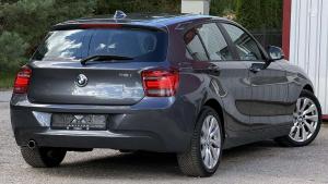 Grey BMW 116 2012 in Ukmerge, with an engine capacity of 1.60 L and mileage of 265 thousand km for 4350 €, photo 4 on AUTOMOTO.COM.LV