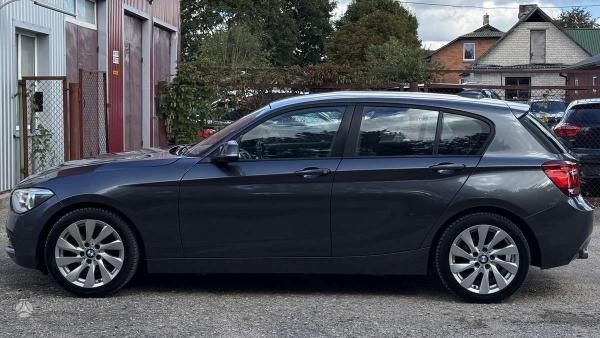 Grey BMW 116 2012 in Ukmerge, with an engine capacity of 1.60 L and mileage of 265 thousand km for 4350 €, photo 9 on AUTOMOTO.COM.LV