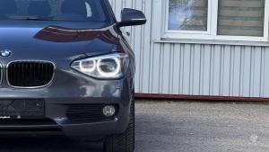 Grey BMW 116 2012 in Ukmerge, with an engine capacity of 1.60 L and mileage of 265 thousand km for 4350 €, photo 10 on AUTOMOTO.COM.LV