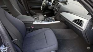 Grey BMW 116 2012 in Ukmerge, with an engine capacity of 1.60 L and mileage of 265 thousand km for 4350 €, photo 17 on AUTOMOTO.COM.LV