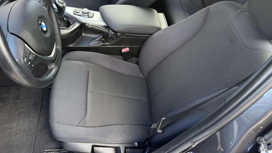 Grey BMW 116 2012 in Ukmerge, with an engine capacity of 1.60 L and mileage of 265 thousand km for 4350 €, photo 22 on AUTOMOTO.COM.LV