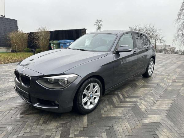 Pelēks BMW 116 2013 Kauņa, ar dzinēja tilpumu 2.00 L un nobraukumu 274 tūkst. km par 6650 €, foto 1 vietnē AUTOMOTO.COM.LV