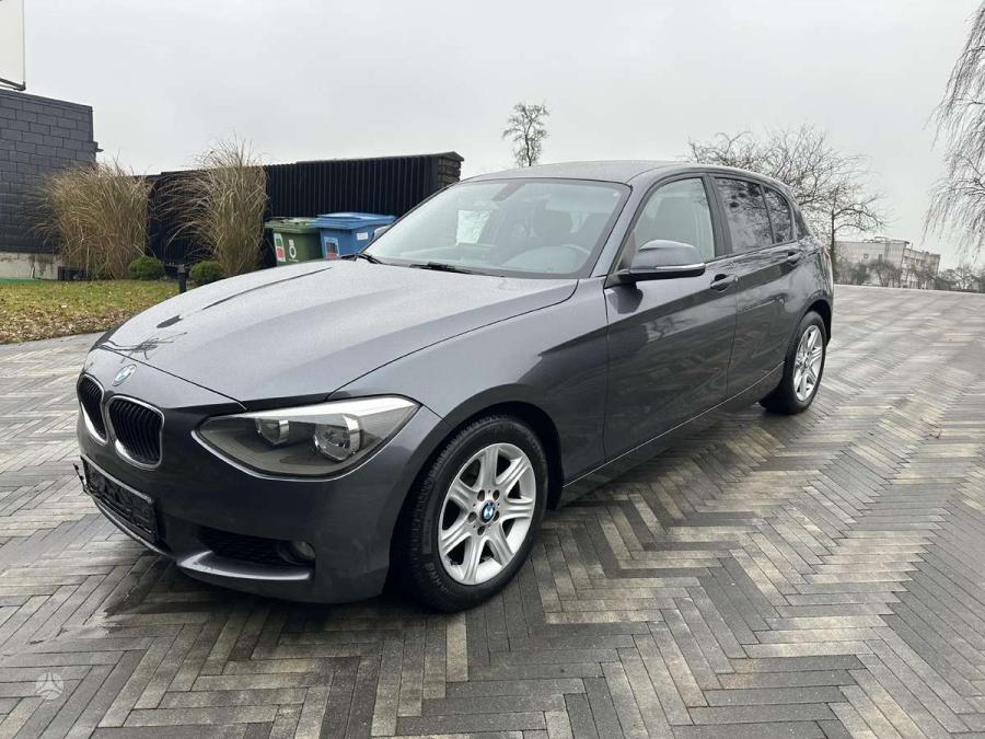 Pelēks BMW 116 2013 Kauņa, ar dzinēja tilpumu 2.00 L un nobraukumu 274 tūkst. km par 6650 €, foto 1 vietnē AUTOMOTO.COM.LV