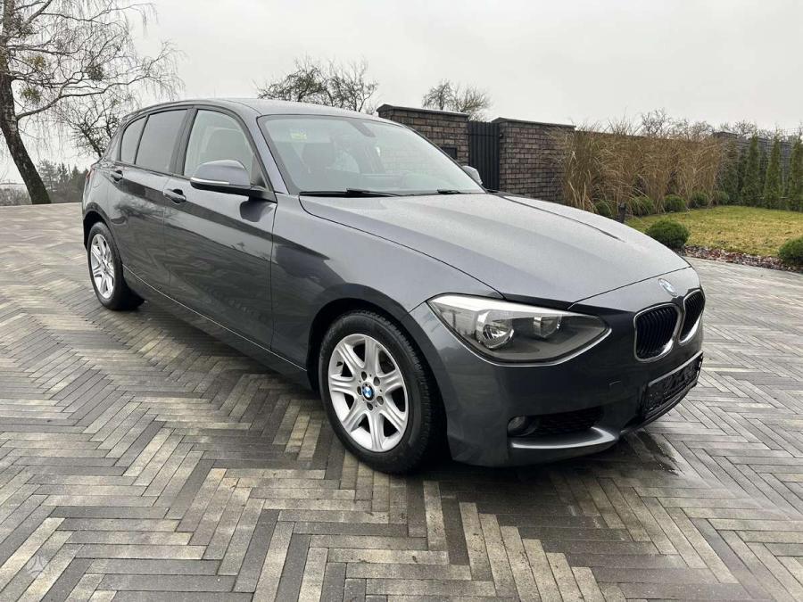 Pelēks BMW 116 2013 Kauņa, ar dzinēja tilpumu 2.00 L un nobraukumu 274 tūkst. km par 6650 €, foto 3 vietnē AUTOMOTO.COM.LV