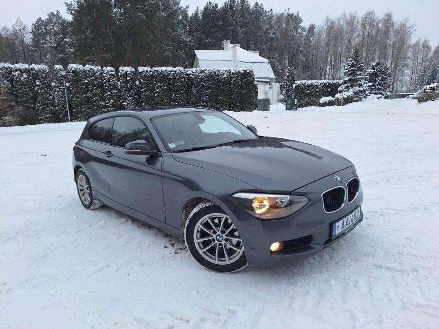 Pelēks BMW 116 2013 Elektrėnai, ar dzinēja tilpumu 1.60 L un nobraukumu 385 tūkst. km par 4690 €, foto 5 vietnē AUTOMOTO.COM.LV