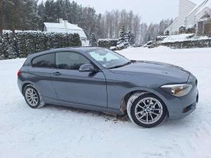 Grey BMW 116 2013 in Elektrenai, with an engine capacity of 2.00 L and mileage of 385 thousand km for 4690 €, photo 3 on AUTOMOTO.COM.LV