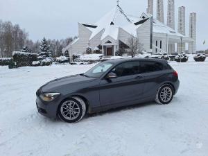 Grey BMW 116 2013 in Elektrenai, with an engine capacity of 2.00 L and mileage of 385 thousand km for 4690 €, photo 10 on AUTOMOTO.COM.LV
