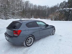 Grey BMW 116 2013 in Elektrenai, with an engine capacity of 2.00 L and mileage of 385 thousand km for 4690 €, photo 16 on AUTOMOTO.COM.LV