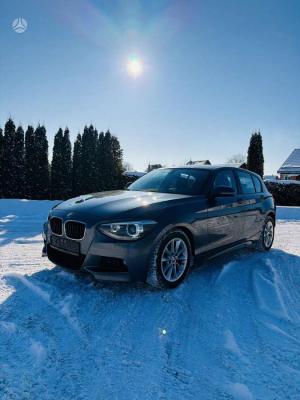 Grey BMW 116 2013 in Kaunas, with an engine capacity of 1.60 L and mileage of 131 thousand km for 6850 €, photo 2 on AUTOMOTO.COM.LV