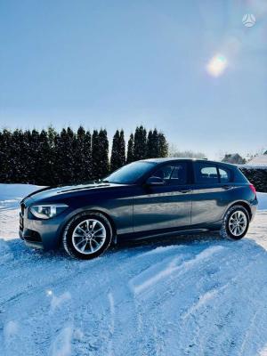 Grey BMW 116 2013 in Kaunas, with an engine capacity of 1.60 L and mileage of 131 thousand km for 6850 €, photo 4 on AUTOMOTO.COM.LV