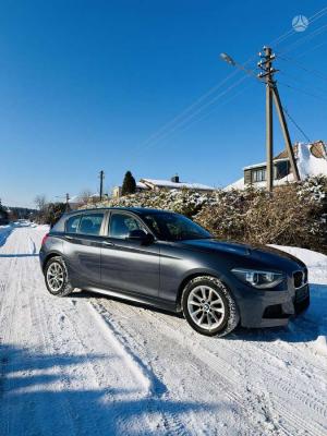 Grey BMW 116 2013 in Kaunas, with an engine capacity of 1.60 L and mileage of 131 thousand km for 6850 €, photo 7 on AUTOMOTO.COM.LV