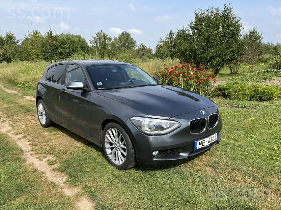 Pelēks BMW 116 2013 Rīga, ar dzinēja tilpumu 1.60 L un nobraukumu 243 tūkst. km par 7800 €, foto 1 vietnē AUTOMOTO.COM.LV