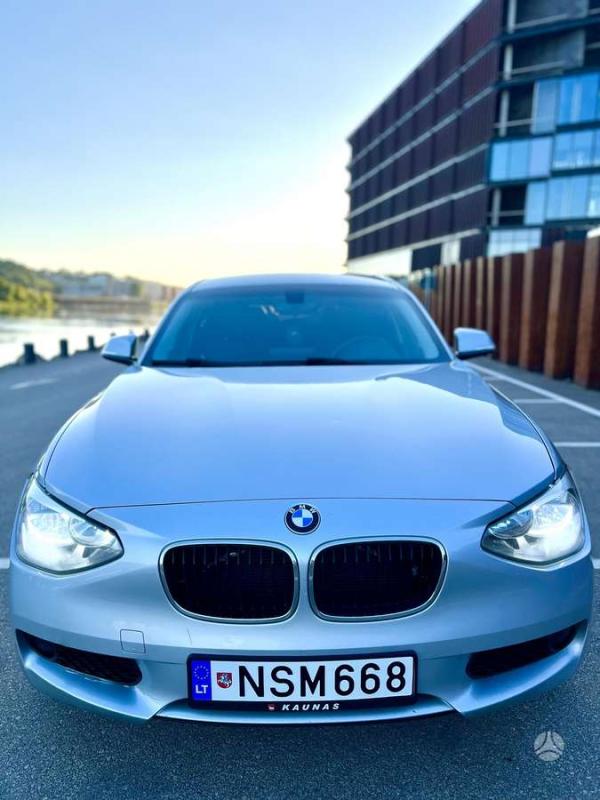 Pelēks BMW 116 2013 Kauņa, ar dzinēja tilpumu 2.00 L un nobraukumu 350 tūkst. km par 4950 €, foto 4 vietnē AUTOMOTO.COM.LV