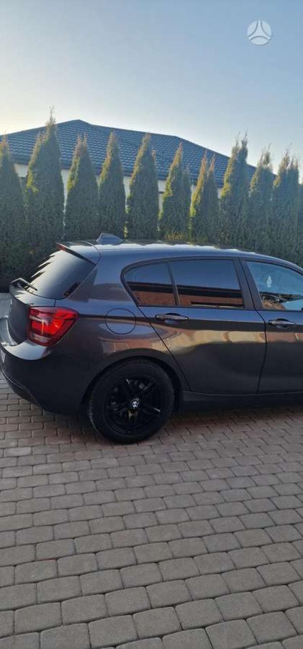 Grey BMW 116 2013 in Siauliai, with an engine capacity of 1.60 L and mileage of 180 thousand km for 5999 €, photo 2 on AUTOMOTO.COM.LV