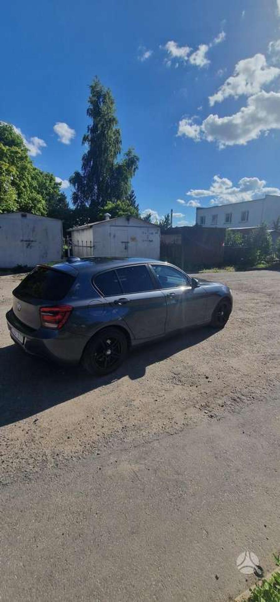 Pelēks BMW 116 2013 Šauļi, ar dzinēja tilpumu 1.60 L un nobraukumu 180 tūkst. km par 5999 €, foto 8 vietnē AUTOMOTO.COM.LV