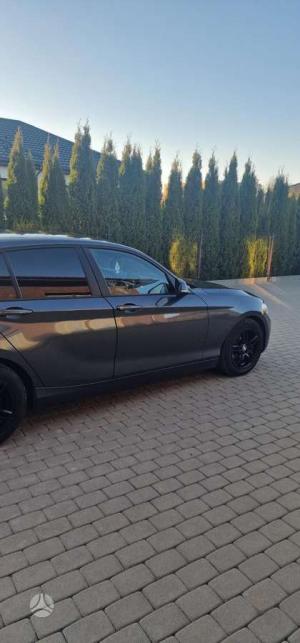 Pelēks BMW 116 2013 Šauļi, ar dzinēja tilpumu 1.60 L un nobraukumu 180 tūkst. km par 5999 €, foto 9 vietnē AUTOMOTO.COM.LV