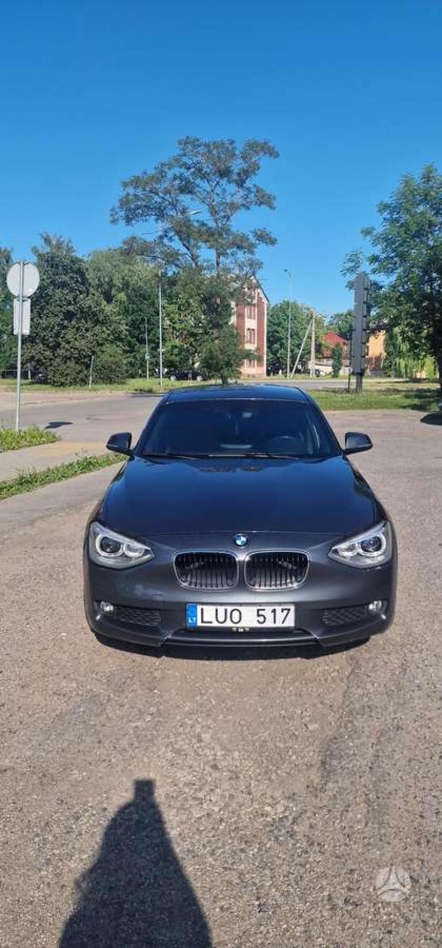 Pelēks BMW 116 2013 Šauļi, ar dzinēja tilpumu 1.60 L un nobraukumu 180 tūkst. km par 5999 €, foto 10 vietnē AUTOMOTO.COM.LV