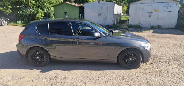 Grey BMW 116 2013 in Siauliai, with an engine capacity of 1.60 L and mileage of 180 thousand km for 5999 €, photo 10 on AUTOMOTO.COM.LV