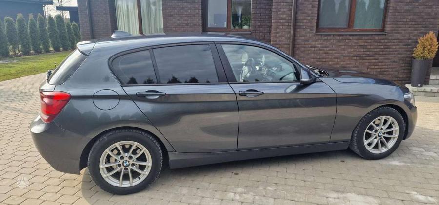 Pelēks BMW 116 2013 Šauļi, ar dzinēja tilpumu 1.60 L un nobraukumu 180 tūkst. km par 5999 €, foto 12 vietnē AUTOMOTO.COM.LV