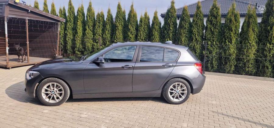 Pelēks BMW 116 2013 Šauļi, ar dzinēja tilpumu 1.60 L un nobraukumu 180 tūkst. km par 5999 €, foto 13 vietnē AUTOMOTO.COM.LV