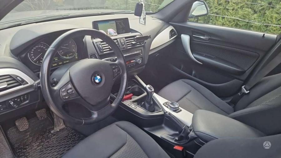 Pelēks BMW 116 2013 Šauļi, ar dzinēja tilpumu 1.60 L un nobraukumu 180 tūkst. km par 5999 €, foto 19 vietnē AUTOMOTO.COM.LV