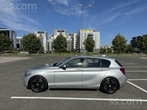 Grey BMW 116 2013 in Riga, with an engine capacity of 2.00 L and mileage of 115 thousand km for 9300 €, photo 3 on AUTOMOTO.COM.LV