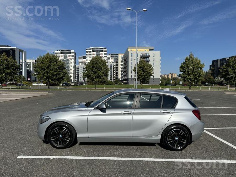 Grey BMW 116 2013 in Riga, with an engine capacity of 2.00 L and mileage of 115 thousand km for 9300 €, photo 3 on AUTOMOTO.COM.LV