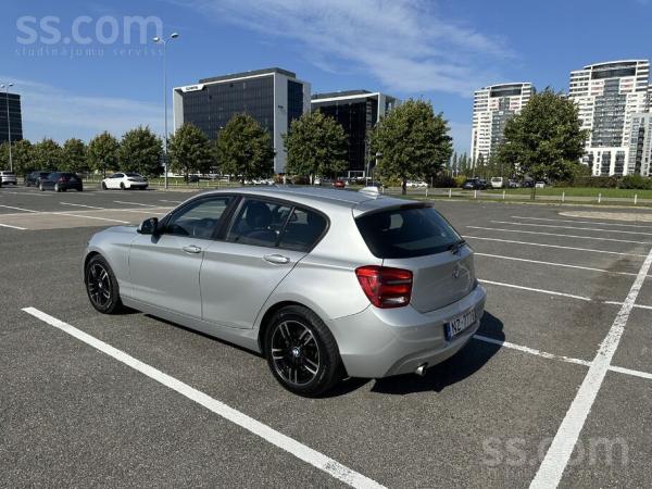 Grey BMW 116 2013 in Riga, with an engine capacity of 2.00 L and mileage of 115 thousand km for 9300 €, photo 4 on AUTOMOTO.COM.LV