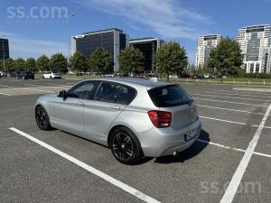 Grey BMW 116 2013 in Riga, with an engine capacity of 2.00 L and mileage of 115 thousand km for 9300 €, photo 4 on AUTOMOTO.COM.LV