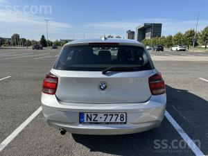 Grey BMW 116 2013 in Riga, with an engine capacity of 2.00 L and mileage of 115 thousand km for 9300 €, photo 5 on AUTOMOTO.COM.LV