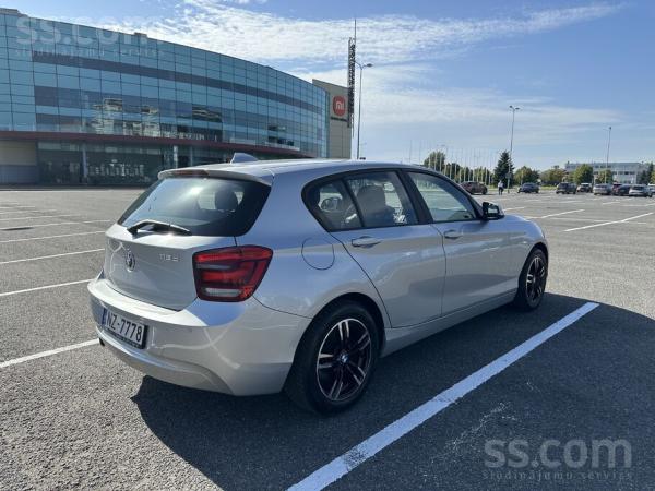 Grey BMW 116 2013 in Riga, with an engine capacity of 2.00 L and mileage of 115 thousand km for 9300 €, photo 6 on AUTOMOTO.COM.LV