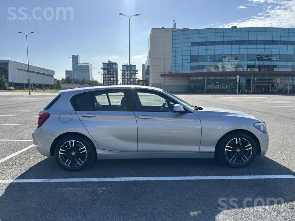 Grey BMW 116 2013 in Riga, with an engine capacity of 2.00 L and mileage of 115 thousand km for 9300 €, photo 7 on AUTOMOTO.COM.LV