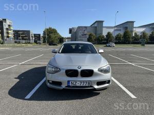 Grey BMW 116 2013 in Riga, with an engine capacity of 2.00 L and mileage of 115 thousand km for 9300 €, photo 8 on AUTOMOTO.COM.LV