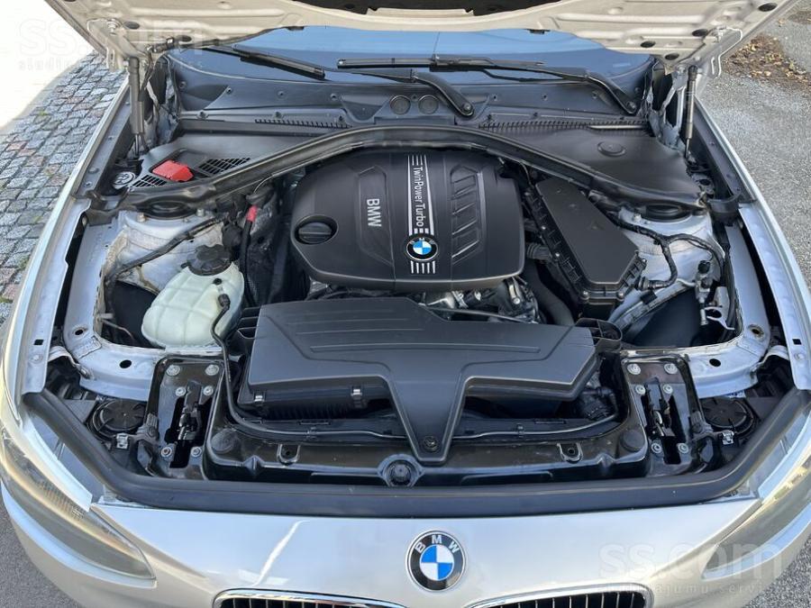 Grey BMW 116 2013 in Riga, with an engine capacity of 2.00 L and mileage of 115 thousand km for 9300 €, photo 9 on AUTOMOTO.COM.LV