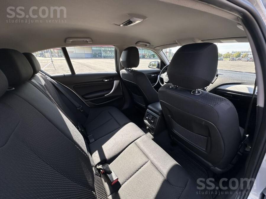 Grey BMW 116 2013 in Riga, with an engine capacity of 2.00 L and mileage of 115 thousand km for 9300 €, photo 11 on AUTOMOTO.COM.LV