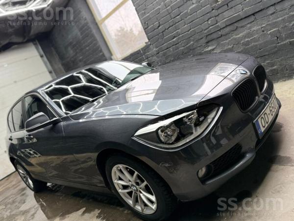 Pelēks BMW 116 2014 Rīga, ar dzinēja tilpumu 2.00 L un nobraukumu 337 tūkst. km par 6000 €, foto 2 vietnē AUTOMOTO.COM.LV