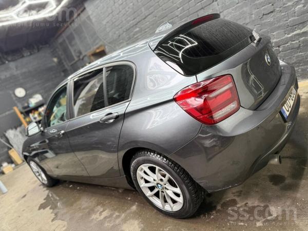 Pelēks BMW 116 2014 Rīga, ar dzinēja tilpumu 2.00 L un nobraukumu 337 tūkst. km par 6000 €, foto 5 vietnē AUTOMOTO.COM.LV