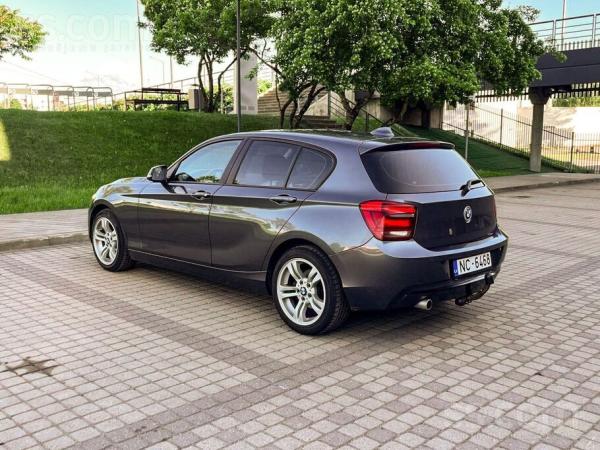 Pelēks BMW 116 2014 Rīga, ar dzinēja tilpumu 1.60 L un nobraukumu 278 tūkst. km par 5900 €, foto 3 vietnē AUTOMOTO.COM.LV