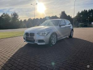 Grey BMW 116 2014 in Utena, with an engine capacity of 1.60 L and mileage of 198 thousand km for 8300 €, photo  on AUTOMOTO.COM.LV