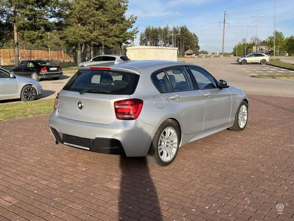 Grey BMW 116 2014 in Utena, with an engine capacity of 1.60 L and mileage of 198 thousand km for 8300 €, photo 3 on AUTOMOTO.COM.LV
