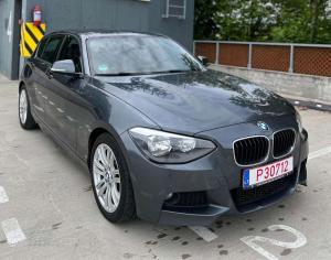 Grey BMW 116 2014 in Kaunas, with an engine capacity of 2.00 L and mileage of 304 thousand km for 6999 €, photo 4 on AUTOMOTO.COM.LV