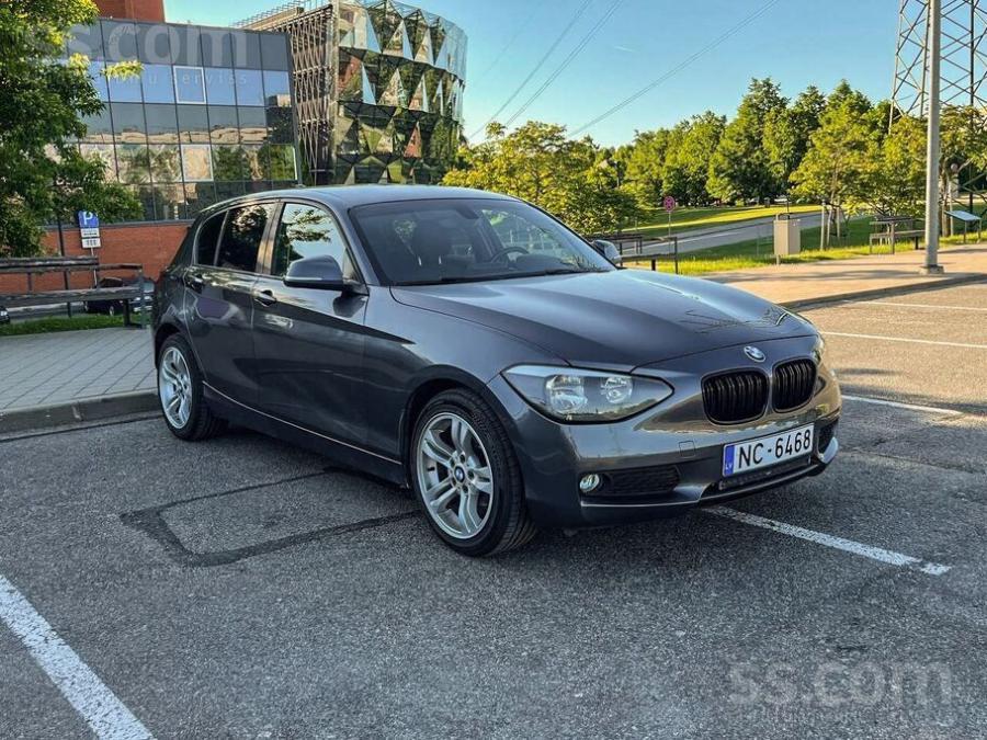Pelēks BMW 116 2014 Rīga, ar dzinēja tilpumu 1.60 L un nobraukumu 278 tūkst. km par 5300 €, foto 4 vietnē AUTOMOTO.COM.LV