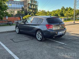Pelēks BMW 116 2014 Rīga, ar dzinēja tilpumu 1.60 L un nobraukumu 278 tūkst. km par 5300 €, foto 5 vietnē AUTOMOTO.COM.LV