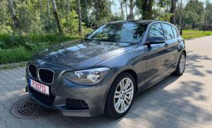 Grey BMW 116 2014 in Kaunas, with an engine capacity of 2.00 L and mileage of 304 thousand km for 6800 €, photo 4 on AUTOMOTO.COM.LV