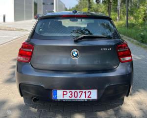 Grey BMW 116 2014 in Kaunas, with an engine capacity of 2.00 L and mileage of 304 thousand km for 6800 €, photo 6 on AUTOMOTO.COM.LV