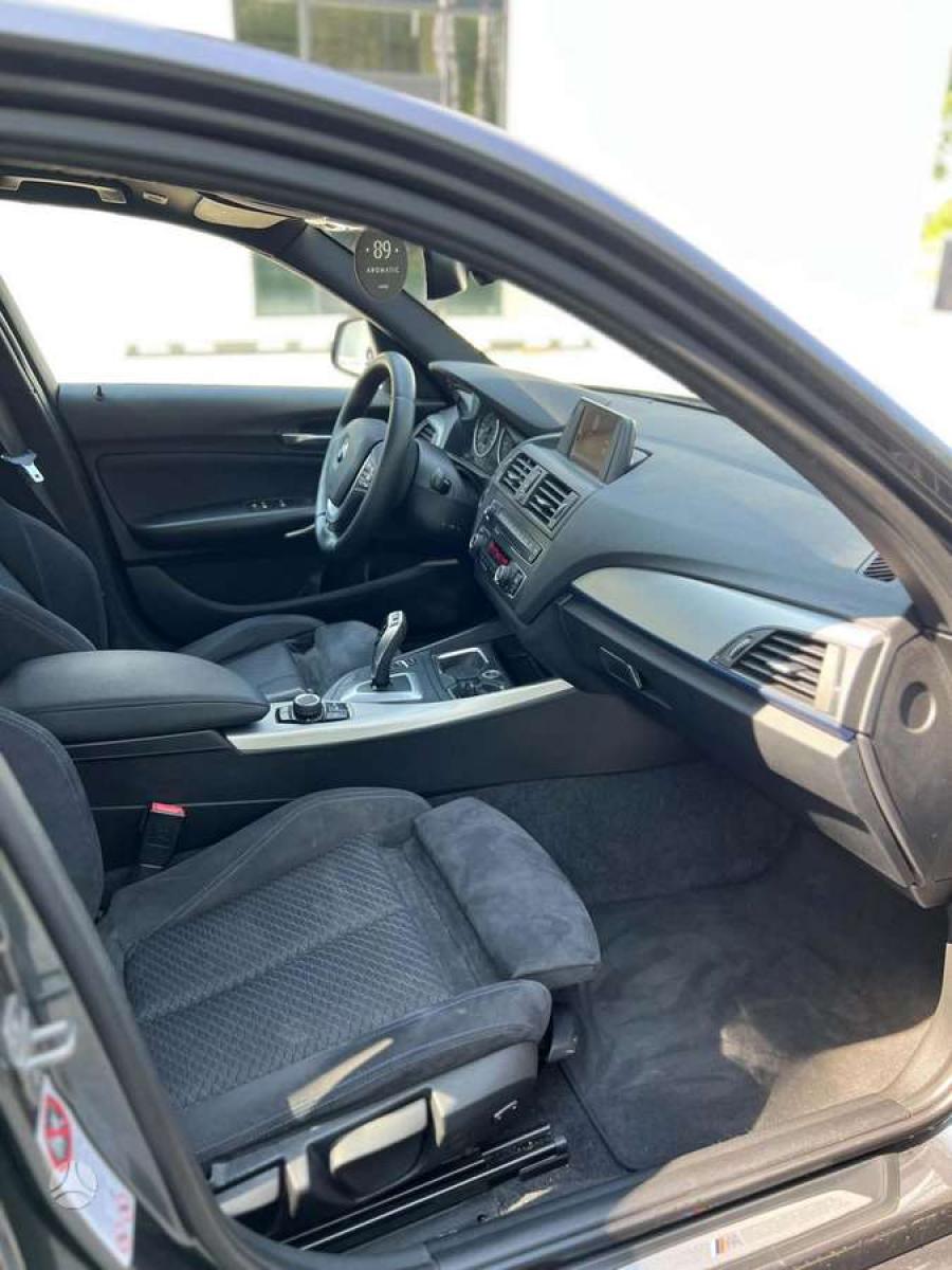 Grey BMW 116 2014 in Kaunas, with an engine capacity of 2.00 L and mileage of 304 thousand km for 6800 €, photo 13 on AUTOMOTO.COM.LV