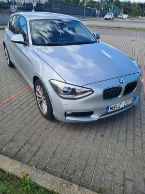 Pelēks BMW 116 2014 Jonava, ar dzinēja tilpumu 2.00 L un nobraukumu 231 tūkst. km par 5990 €, foto  vietnē AUTOMOTO.COM.LV